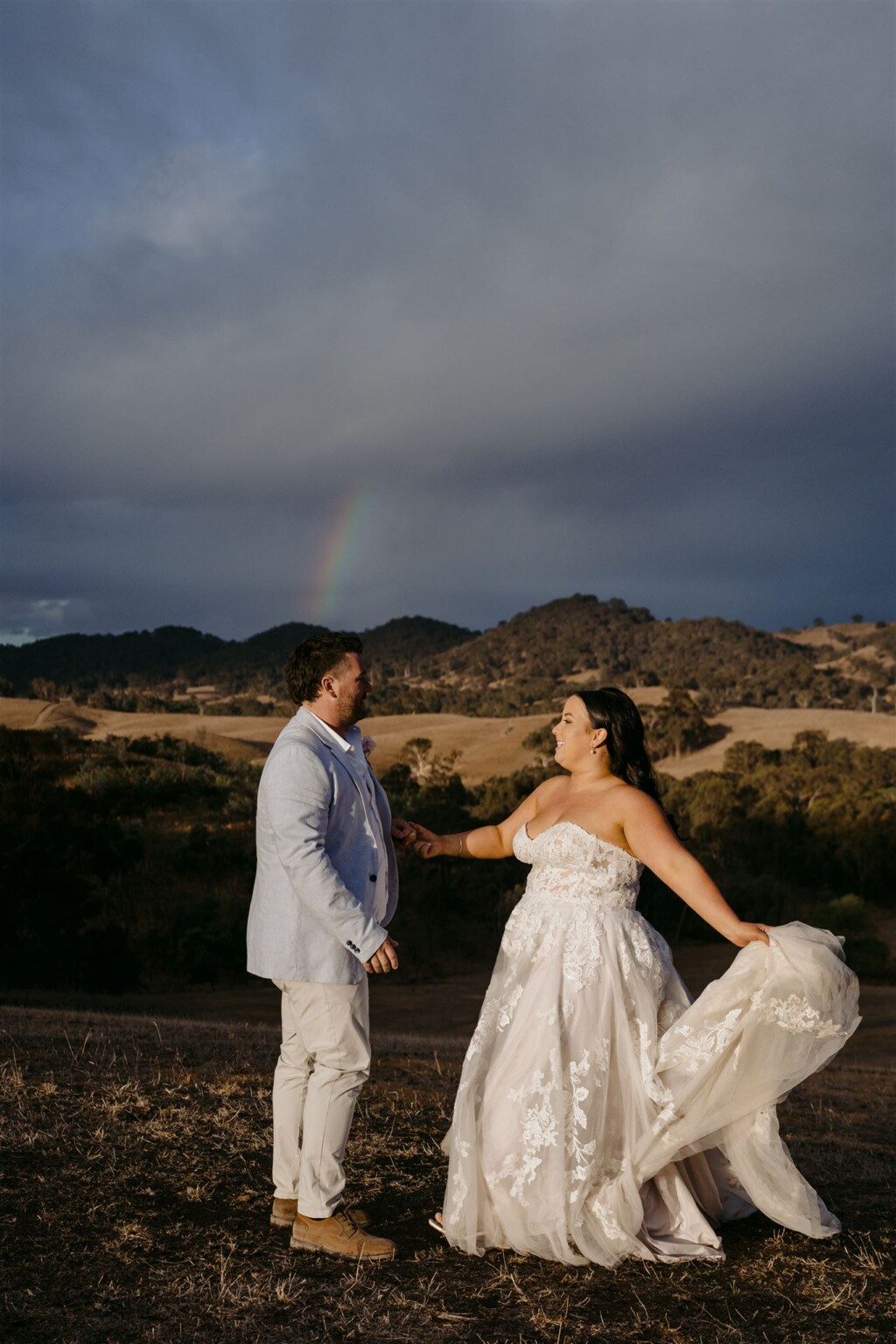 Video of Wedding Photographer Getting Excited About a Rainbow Racks Up ...