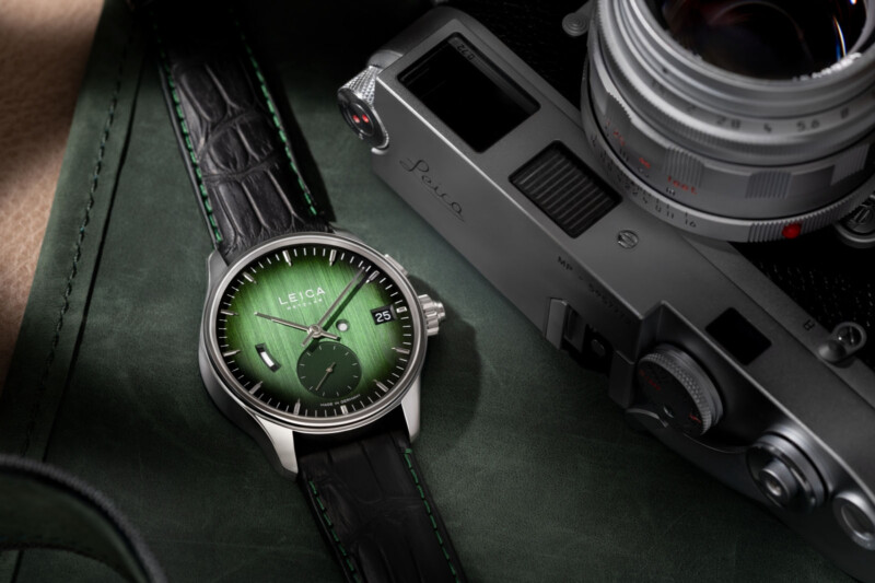 Leica Debuts Eye-Catching 'Urban Green' ZM 1 and ZM 2 Luxury Watches ...