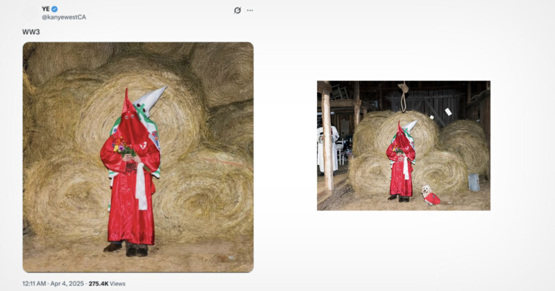 Photographer Says Kanye West Stole His KKK Photo for Album Cover ...