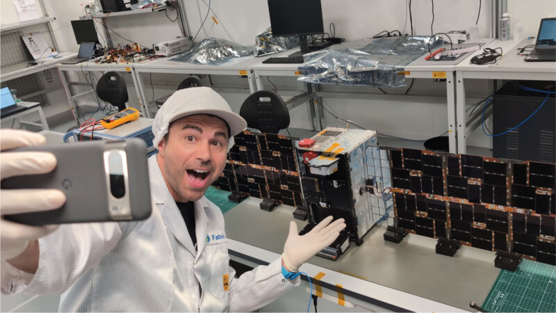 You Can Get a Free Selfie in Space Thanks to Mark Rober's $5M Satellite ...