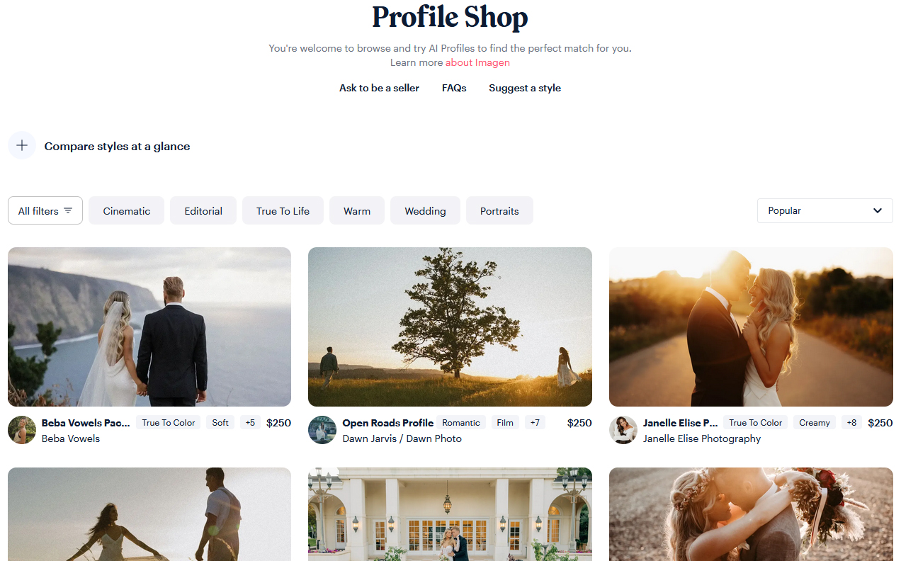 Imagen’s New AI Profile Shop Empowers Photographers of All Levels ...