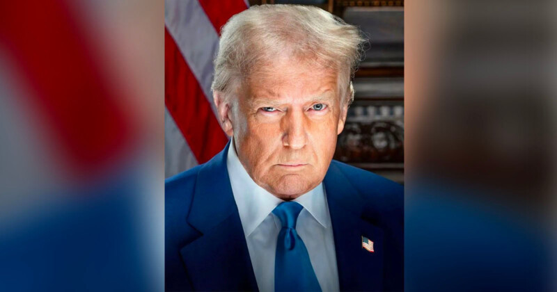 Trump Has a New Presidential Portrait | PetaPixel