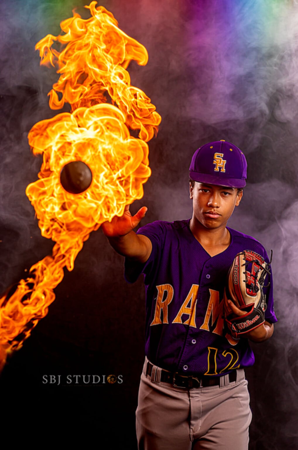 Photographer Sets His Lens and Clients on Fire for Viral Portraits ...