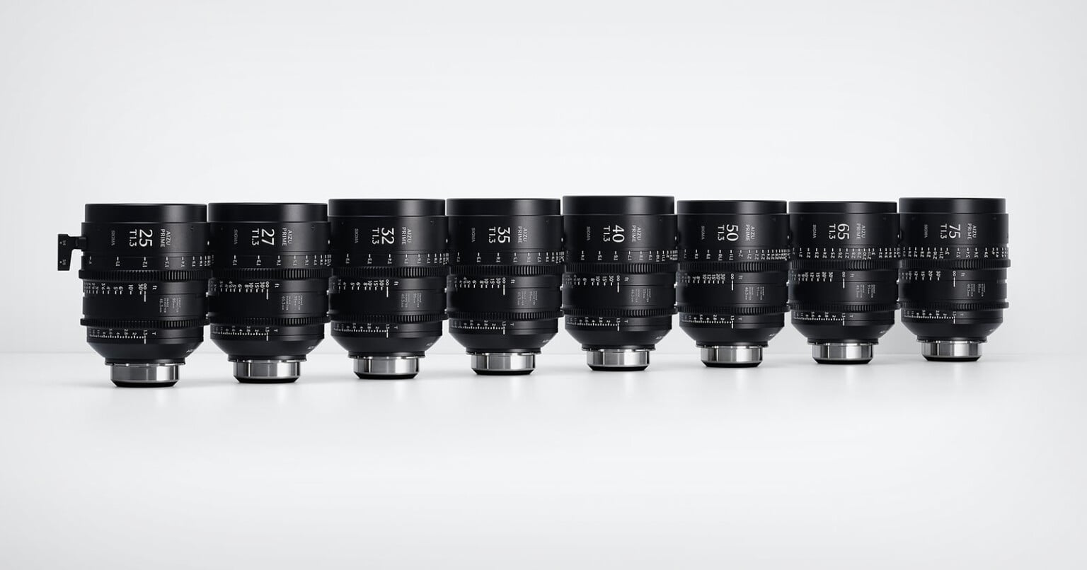 Sigma's 12-Lens Aizu Prime Line Series Is World's First With T1.3 ...