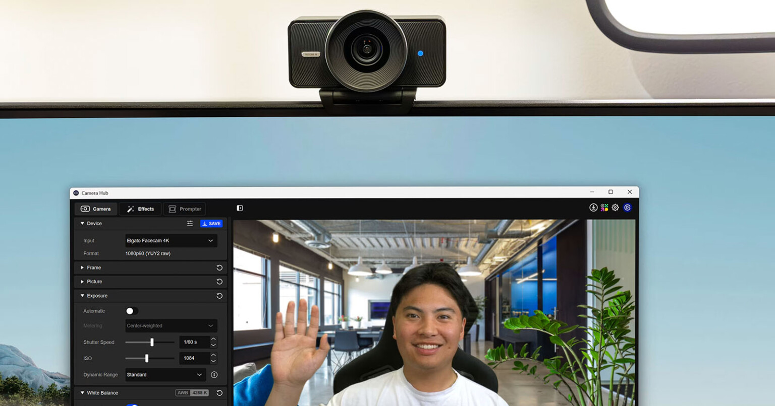Elgato's $199 Facecam 4K Is the First Webcam to Accept Threaded Filters ...