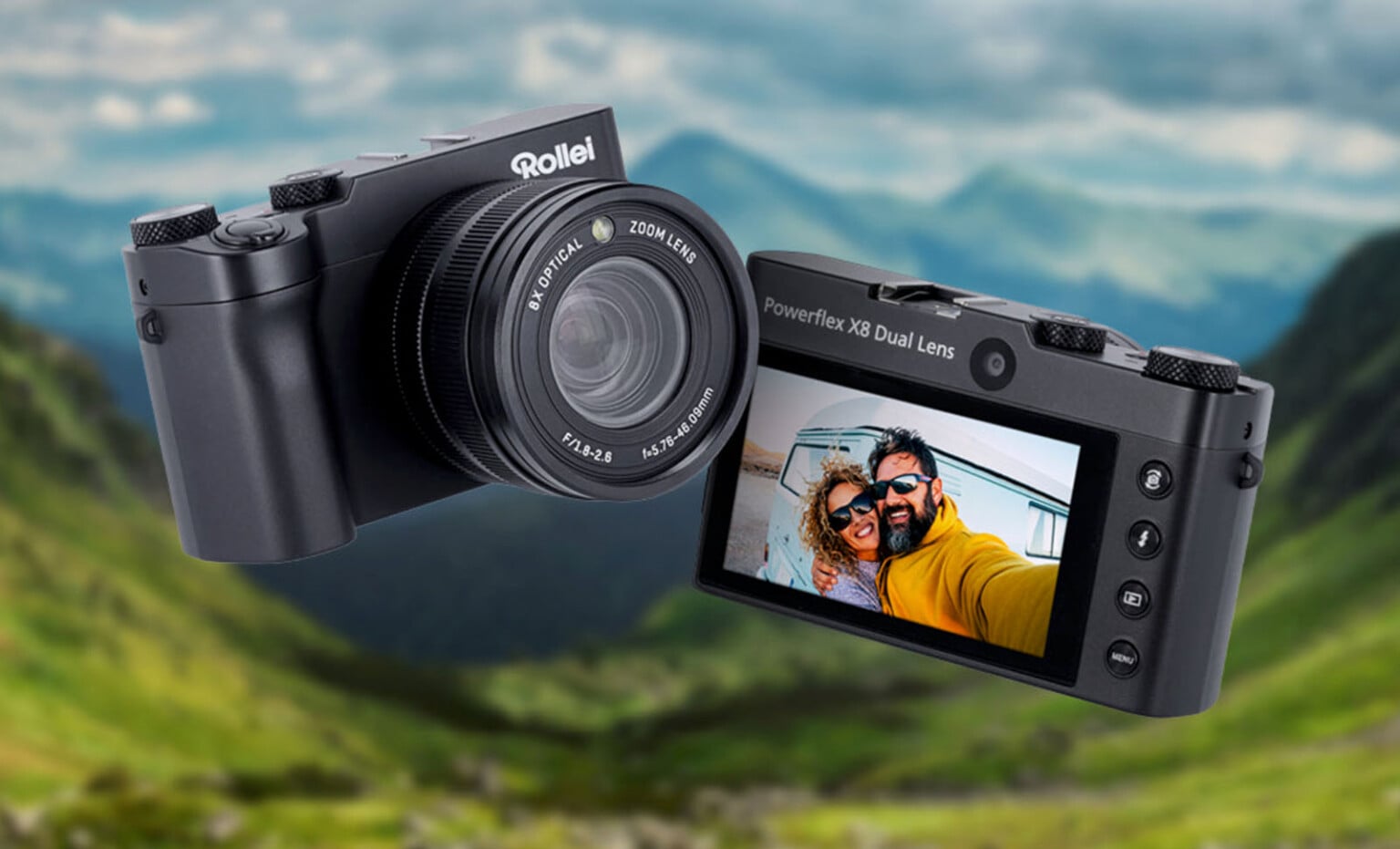 Rollei's Cheap and Odd New Compact Camera Has Two Built-in Lenses ...