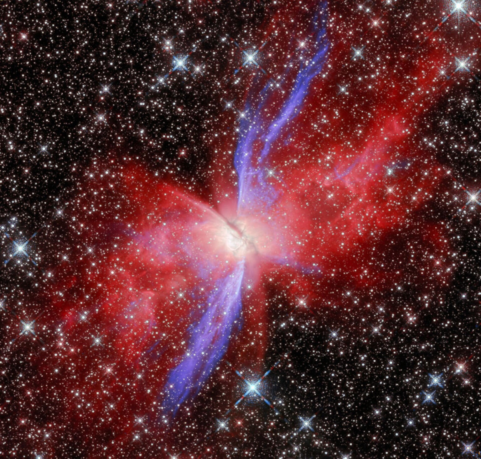 Webb Captures the First-Ever Image of the Butterfly Nebula's Hidden ...
