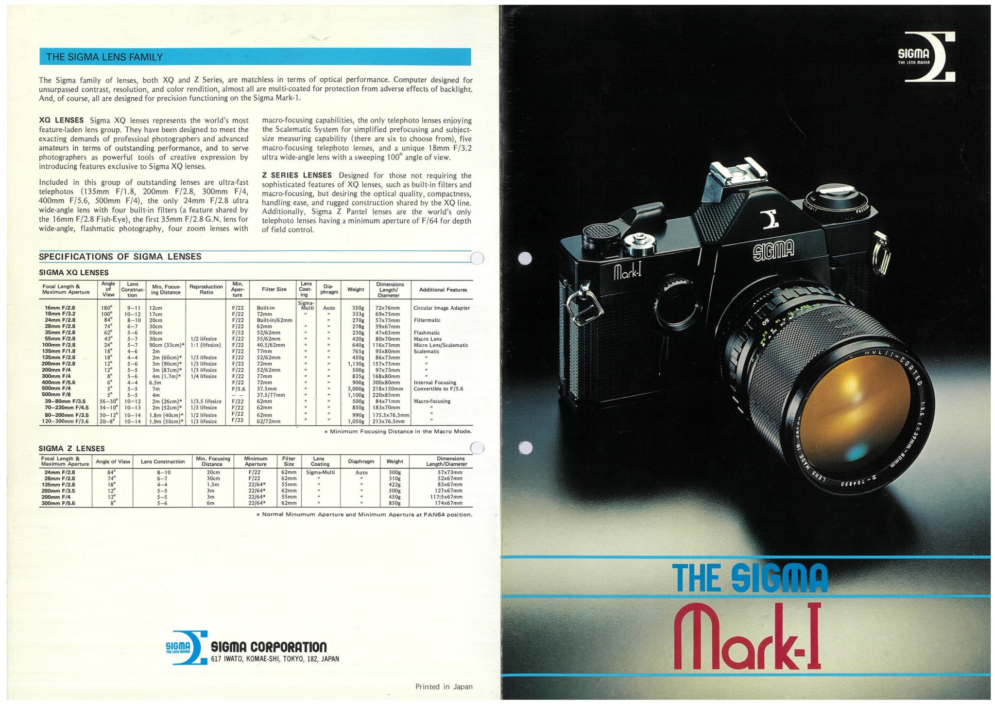 Sigma's First Camera: The Sigma Mark-I is a Rare, Lovable Little Tank ...