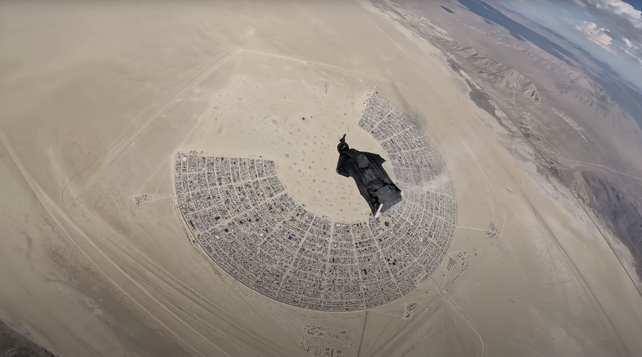 Daredevil Jumps Over Burning Man Festival in Spectacular Video | PetaPixel