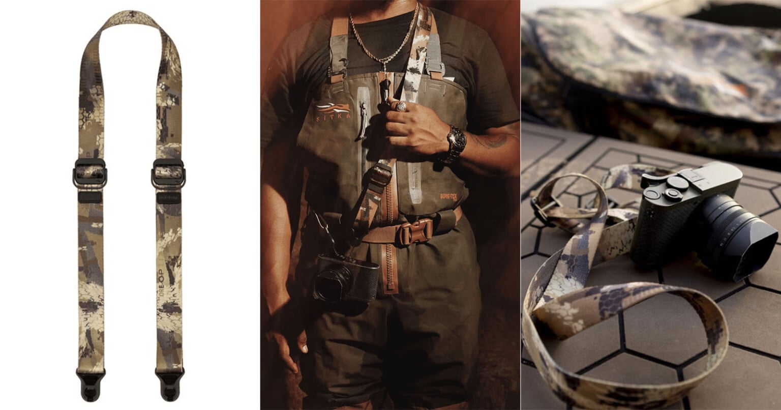 Blend In (or Stand Out) With the Peak Design x Sitka Camo Camera Strap ...