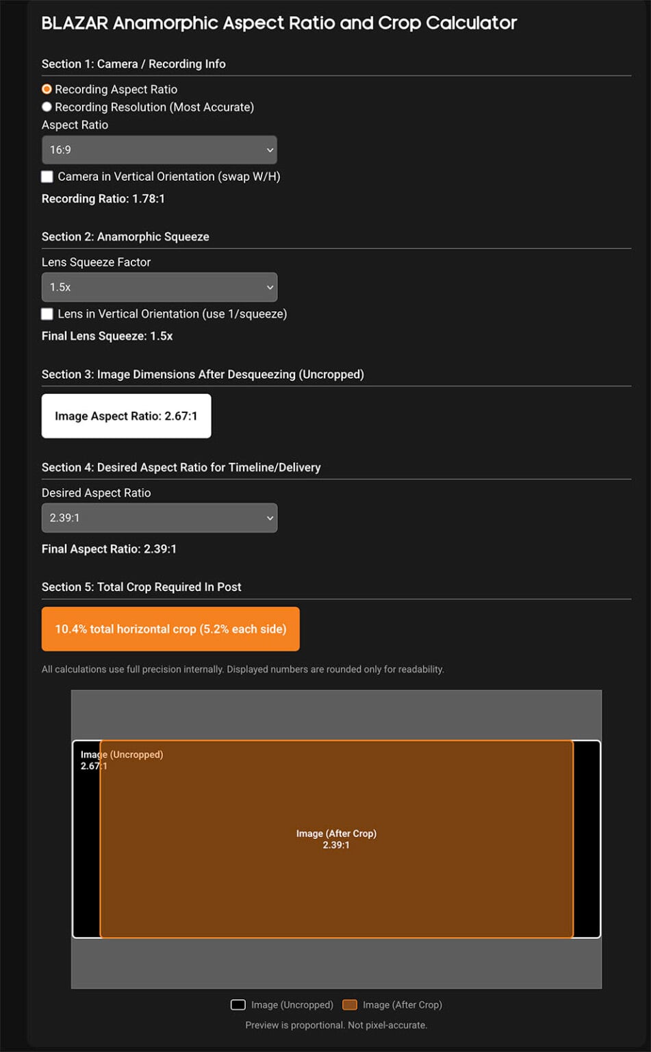 This Free Calculator Figures Out Your Anamorphic Aspect Ratios | PetaPixel