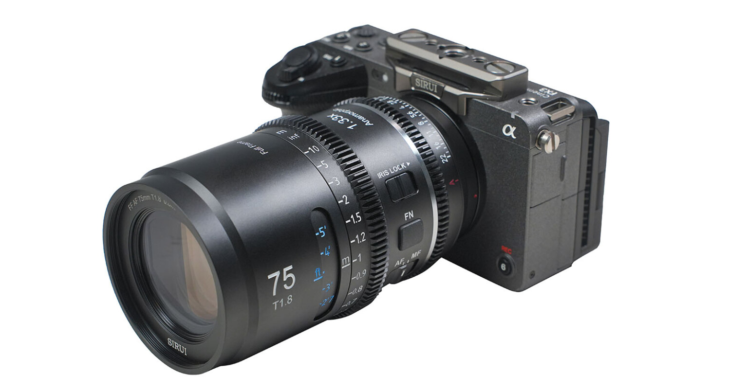 Sirui Astra 1.3x Anamorphic Lenses Are World's First With AF and T1.8 ...