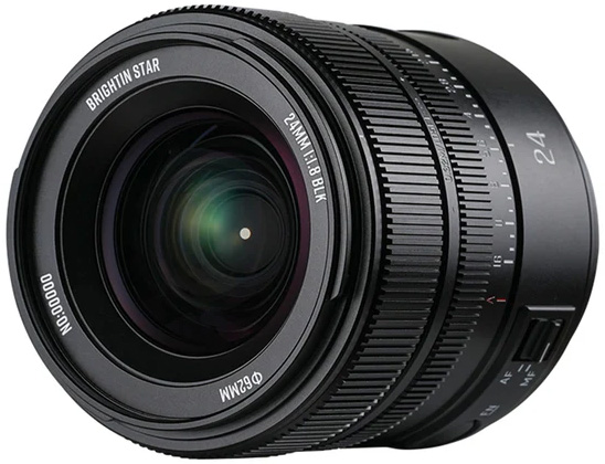 Brightin Star's 24mm f/1.8 Lens for Full-Frame Cameras Costs About $300 ...
