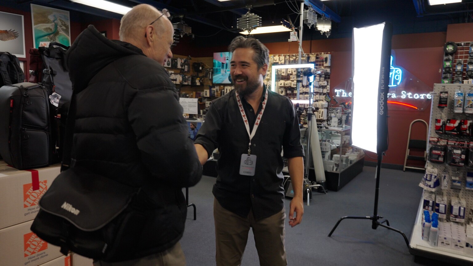 Chris and Jordan Back at The Camera Store: Just Like the Old Days ...