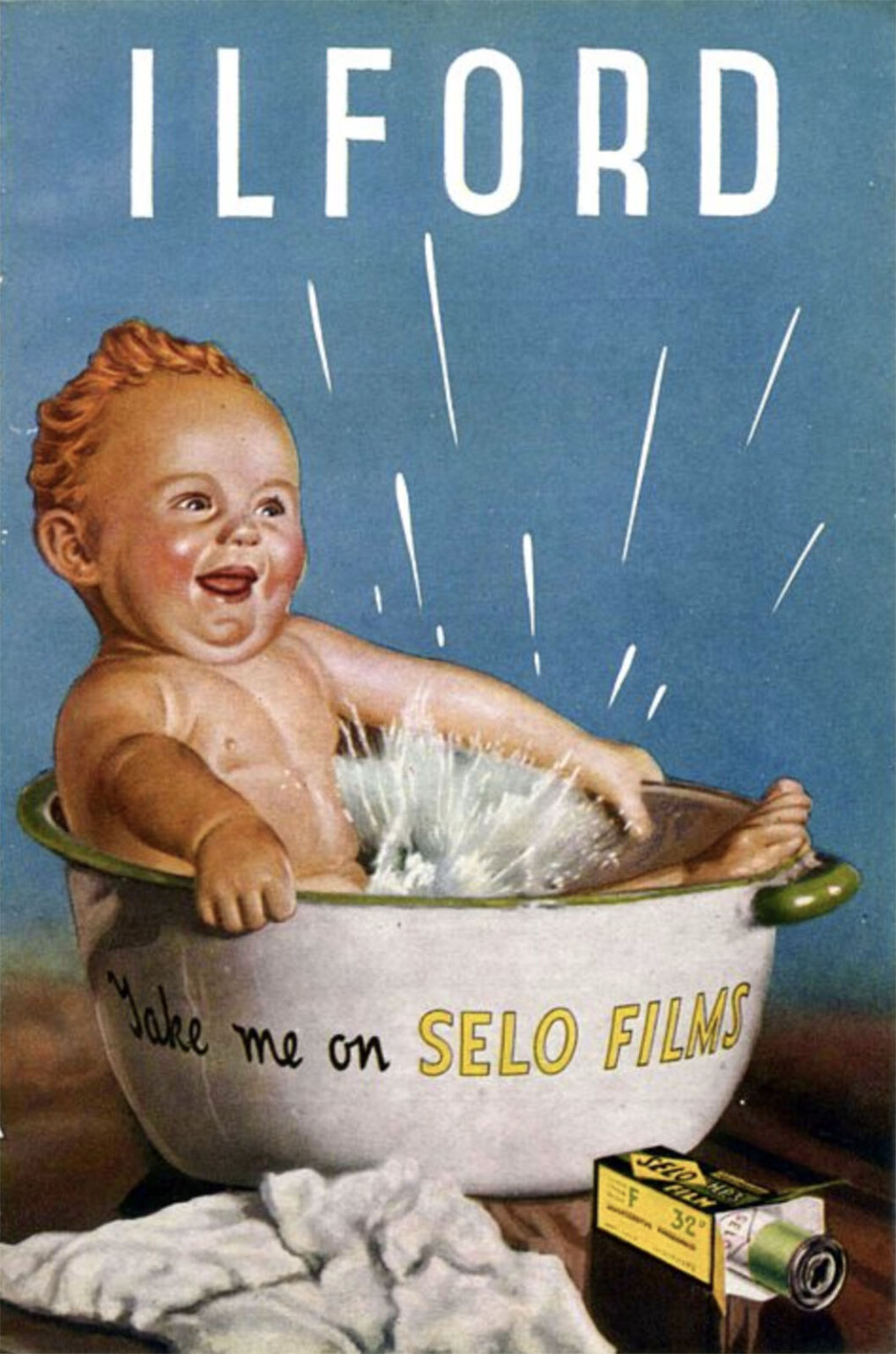 Redditor Accidentally Finds 1940s Ilford Film Ad Featuring His ...