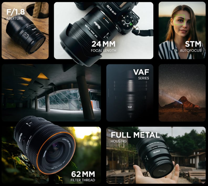 Rollei Launches 24mm and 35mm f/1.8 Primes for E and Z Mount Cameras ...