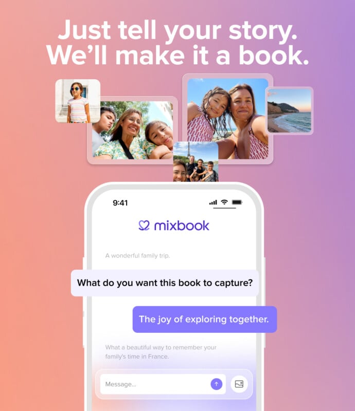 Mixbook 'Story Mode' Lets You Describe How You Want a Photo Book to ...